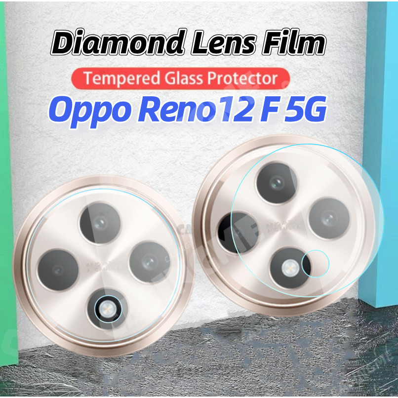 Oppo Reno12 F 5G 3D Camera Lens Protector For Oppo Reno 12F Reno12F ...