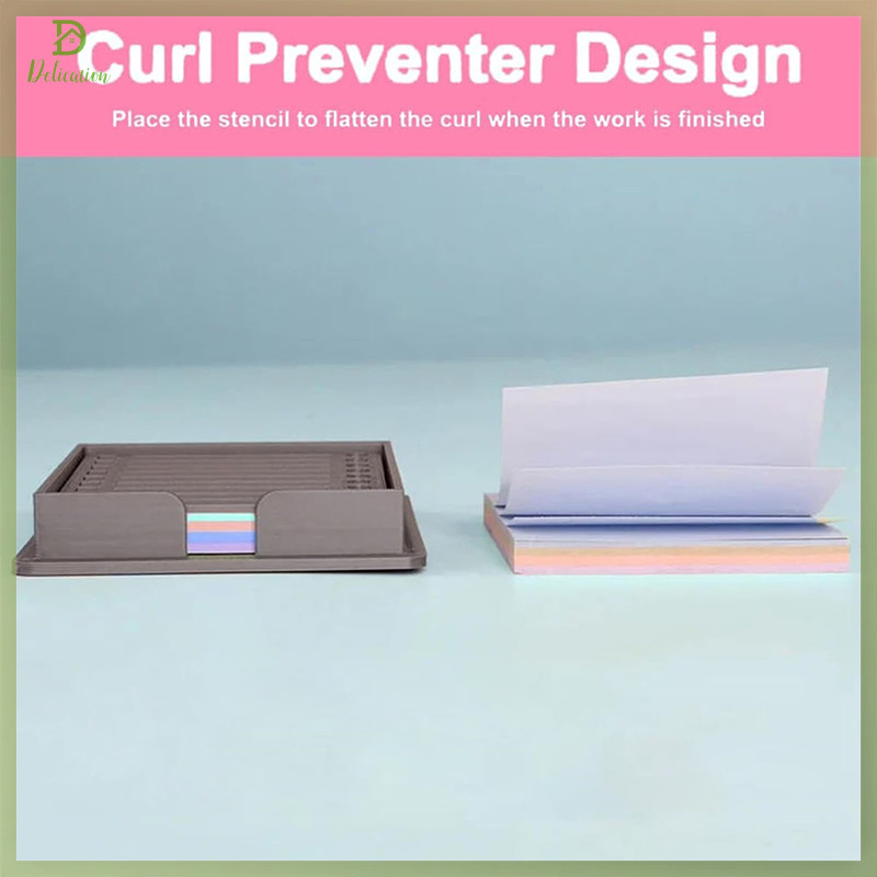 Delication Desk Sticky Note Organizer Home Desktop Sticky Note Holder ...