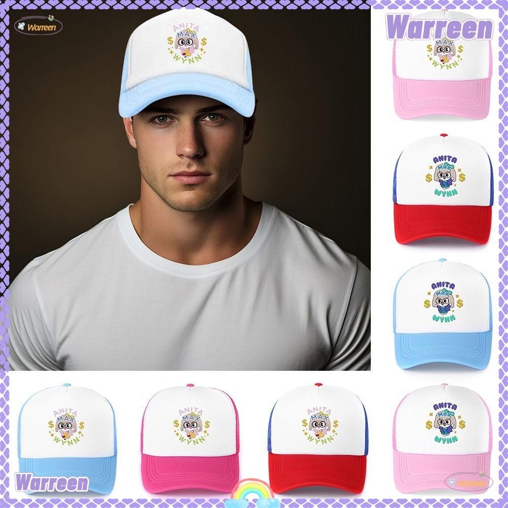 WARREEN Anita Max Wynn Hat Adjustable Trucker Hat, Fashion Soft Peaked ...