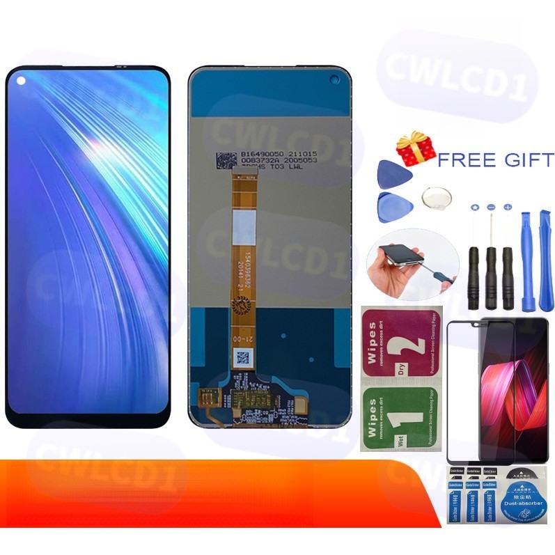 Original For Realme 6 Realme 7 LCD Display Screen Assembly Replacement ...