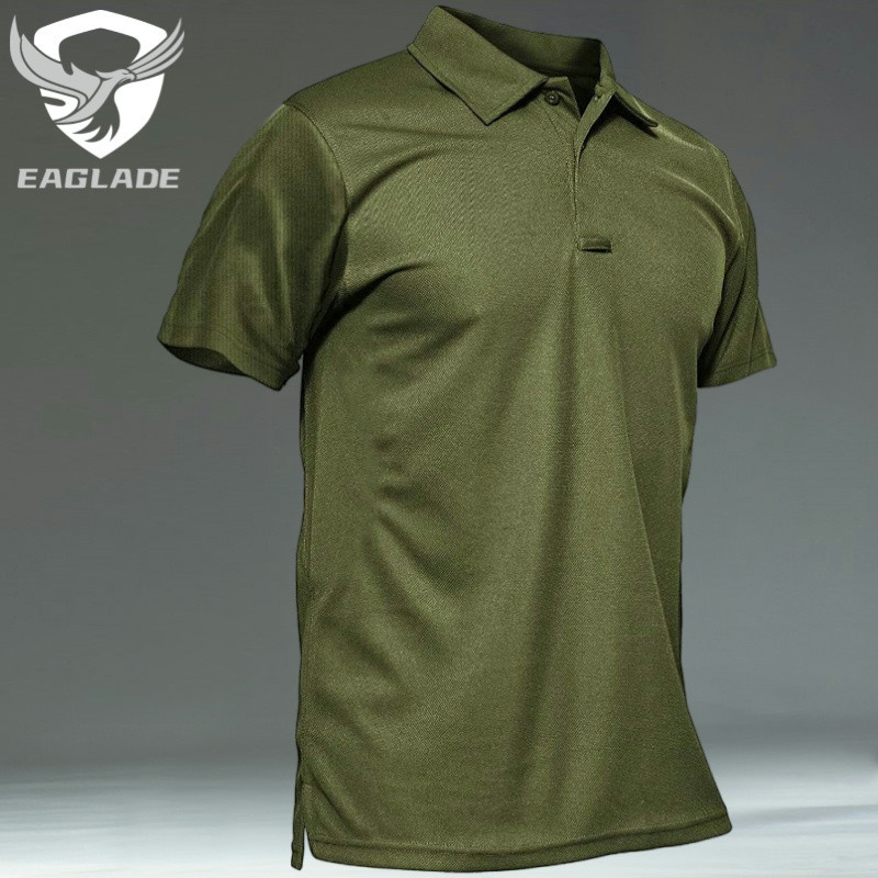 EAGLADE Tactical Cargo Polo for Men Ixp in Green A01 | Shopee Philippines