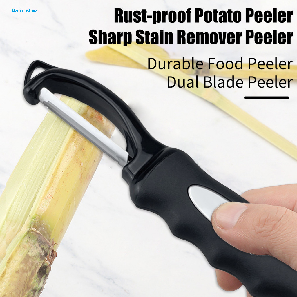 tbrinnd Cheese and Chocolate Scraper Tool Swivel Dual Blade Peeler ...