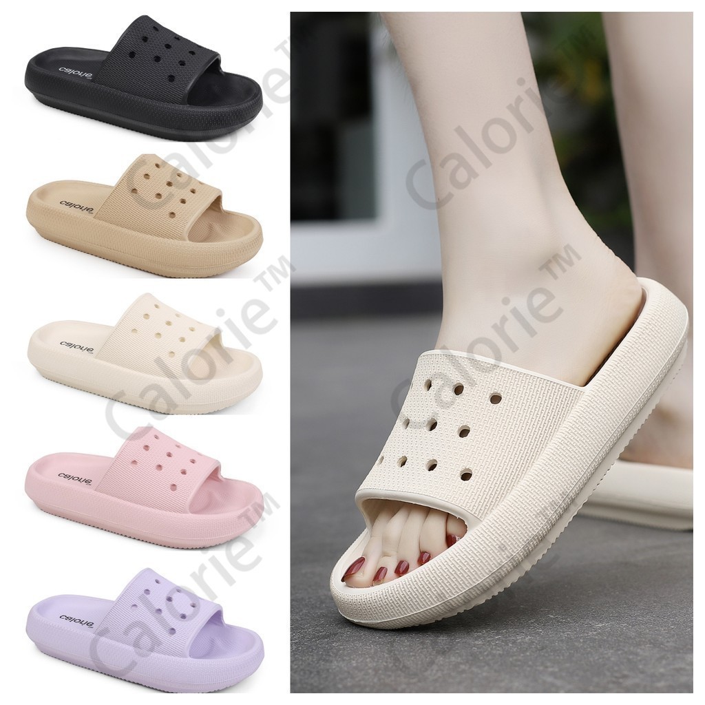 Calorie Women Slippers Fashion Thick Comfortable Bottom Beach Slippers ...