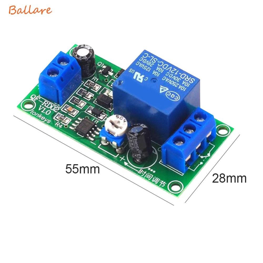 NE555 Delay Relay Module Time Adjustable Timer Relay Control Switch ...