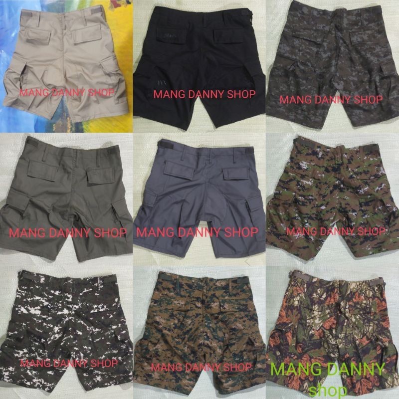 6 POCKET SHORTS FOR MEN / CARGO SHORTS MBB | Shopee Philippines