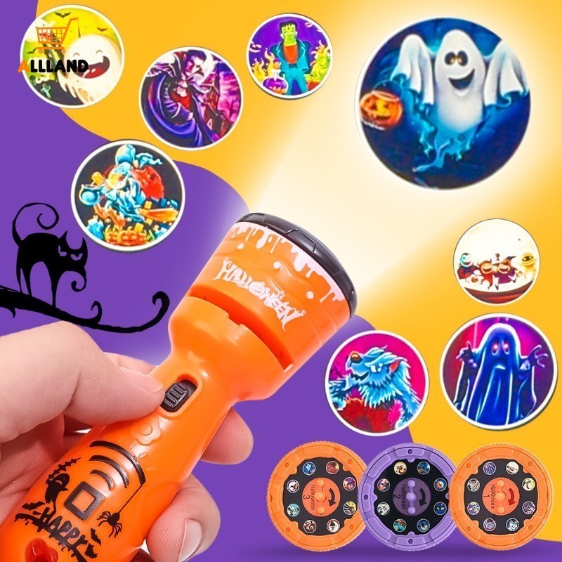24 Patterns Halloween Recognize Objects Flashlight - Rotate Slide ...