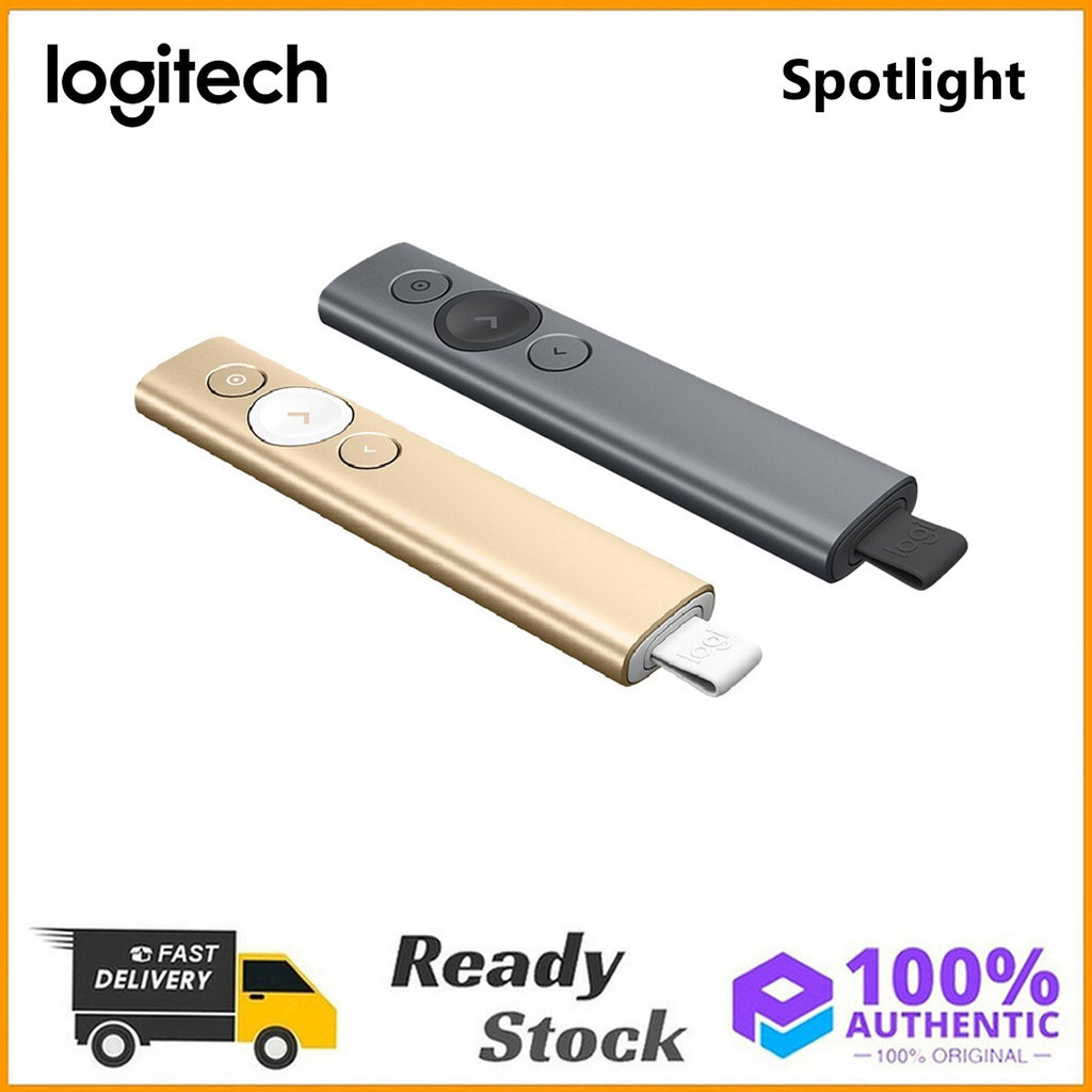 Original Logitech Spotlight Wireless Presentation Remote for PC/Mac ...