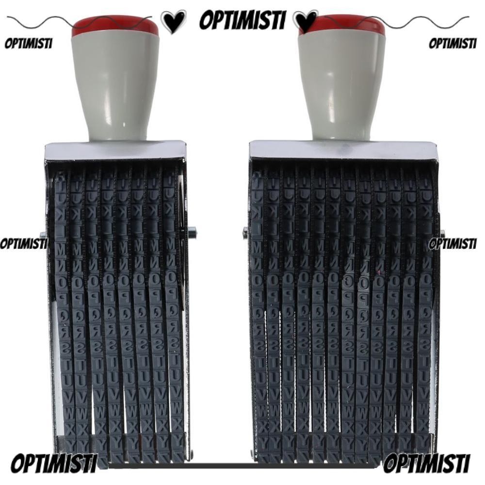 OPTIMISTI Rolling Wheel Stamp, Adjustable 8 or 12 Digit Number Stamp ...