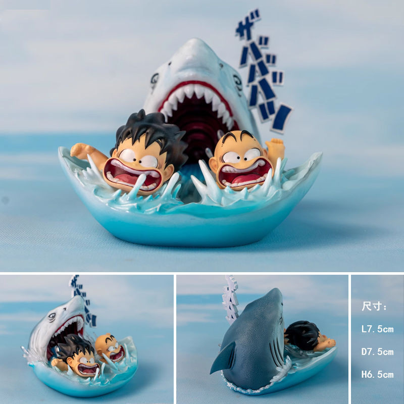 Dragon Ball Little Goku Klein Practice Shark Attack Goku Kobayashi