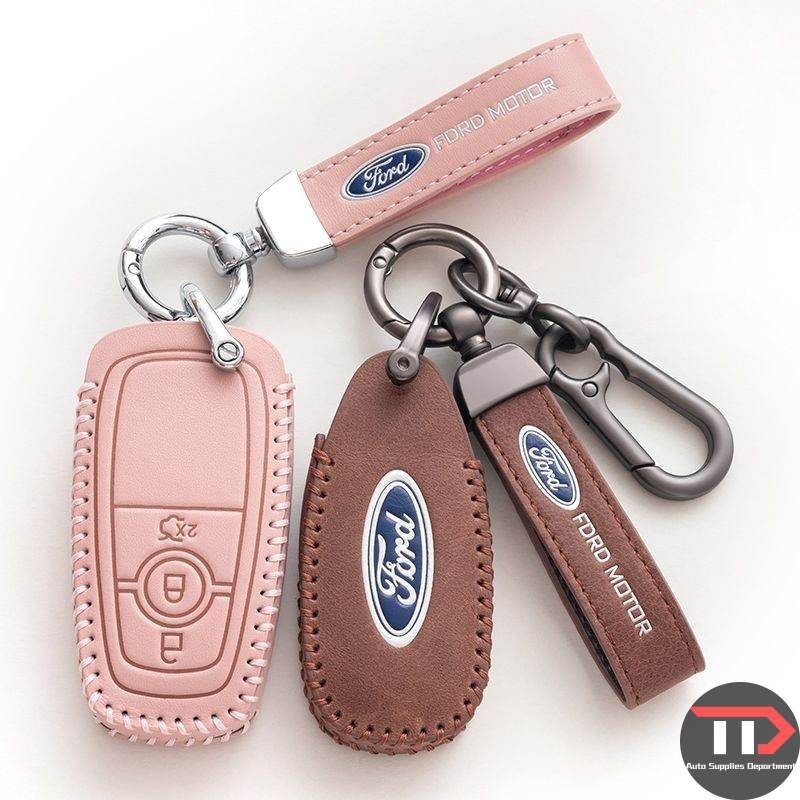 Genuine leather Ford key cover, Ford Everest ranger carnival escape ...