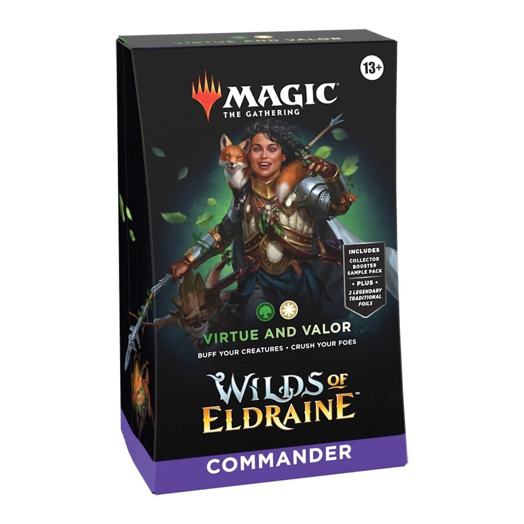 Magic the Gathering Forest of Eldraine Commander Deck English Version ...