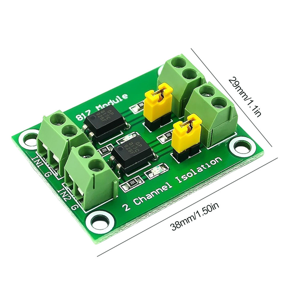 PC817 Optocoupler Isolation Board 3.6-30V Isolated Module 2/4/8 Channel ...