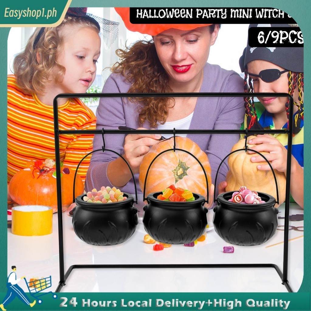 Witches Cauldron Serving Bowls Creative Halloween Party Decorations ...