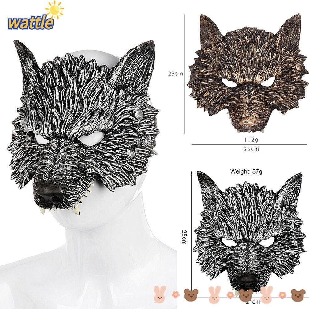WATTLE Werewolf , Soft PU Foam Costume Prop Wolf Head , Party ...