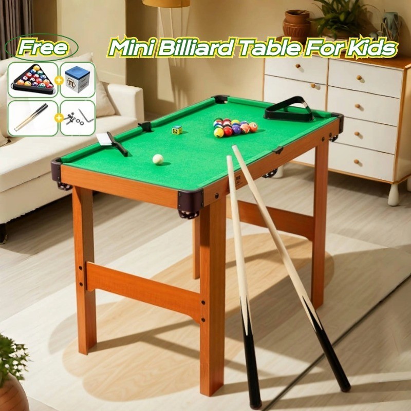 Mini Billiard Table For Kids Table Pool Set Snooker Table Game ...