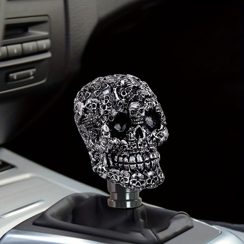 Universal Car Modified Shift Head Skull Resin Shift Head Car Manual ...