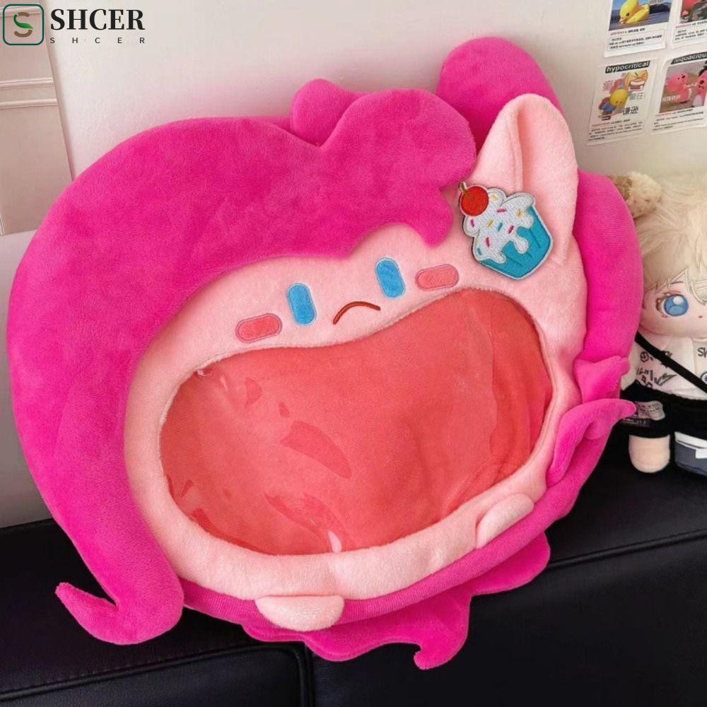 SHCER Pinkie Pie Bag, Cartoon Transparent Little Pony Itabag, Funny ...