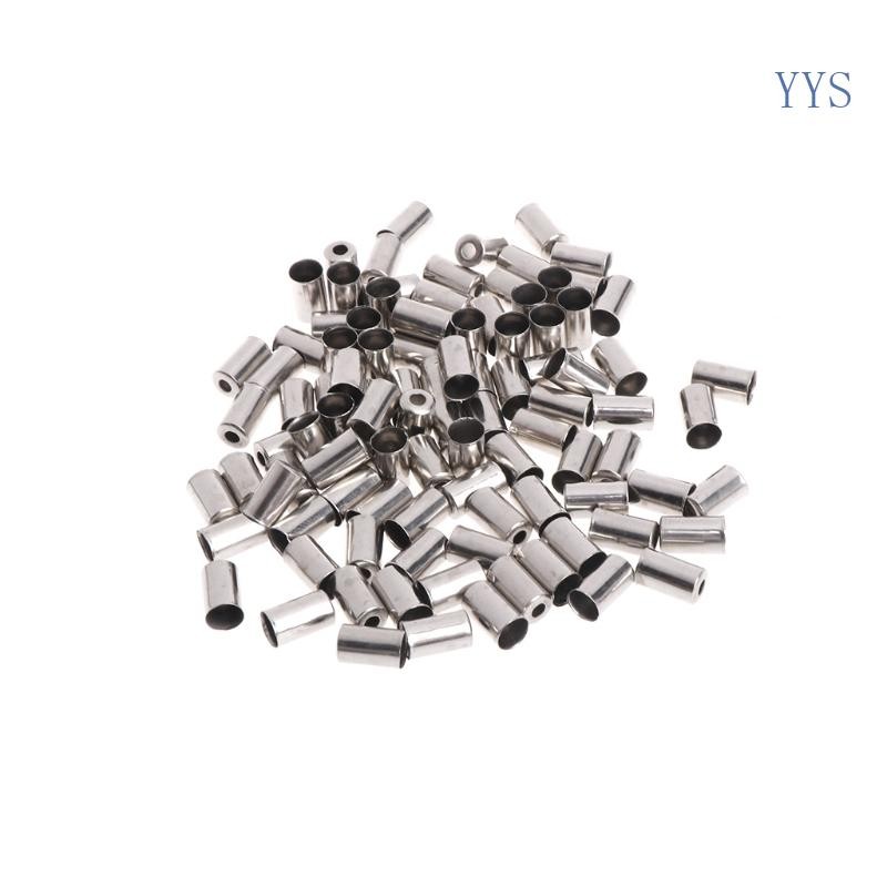 YYS 100 PCS MTB Bike Brake Metal Cable Tips Core Inner Wire Ferrules ...