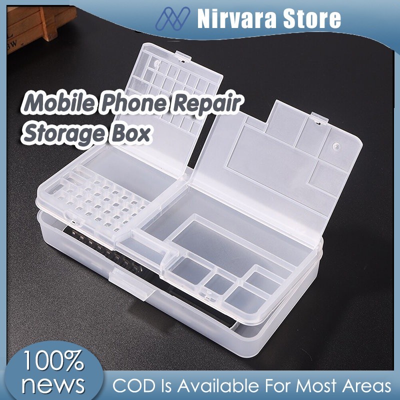 Phone Repair Parts Storage Box For IC Parts Smartphone Opening Tools ...