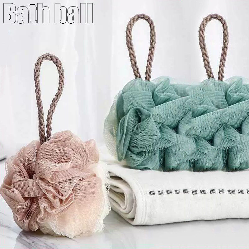 Comfortable Cute Rubbing Back Bath Home Shower Ball Bath Ball Soft Mesh ...
