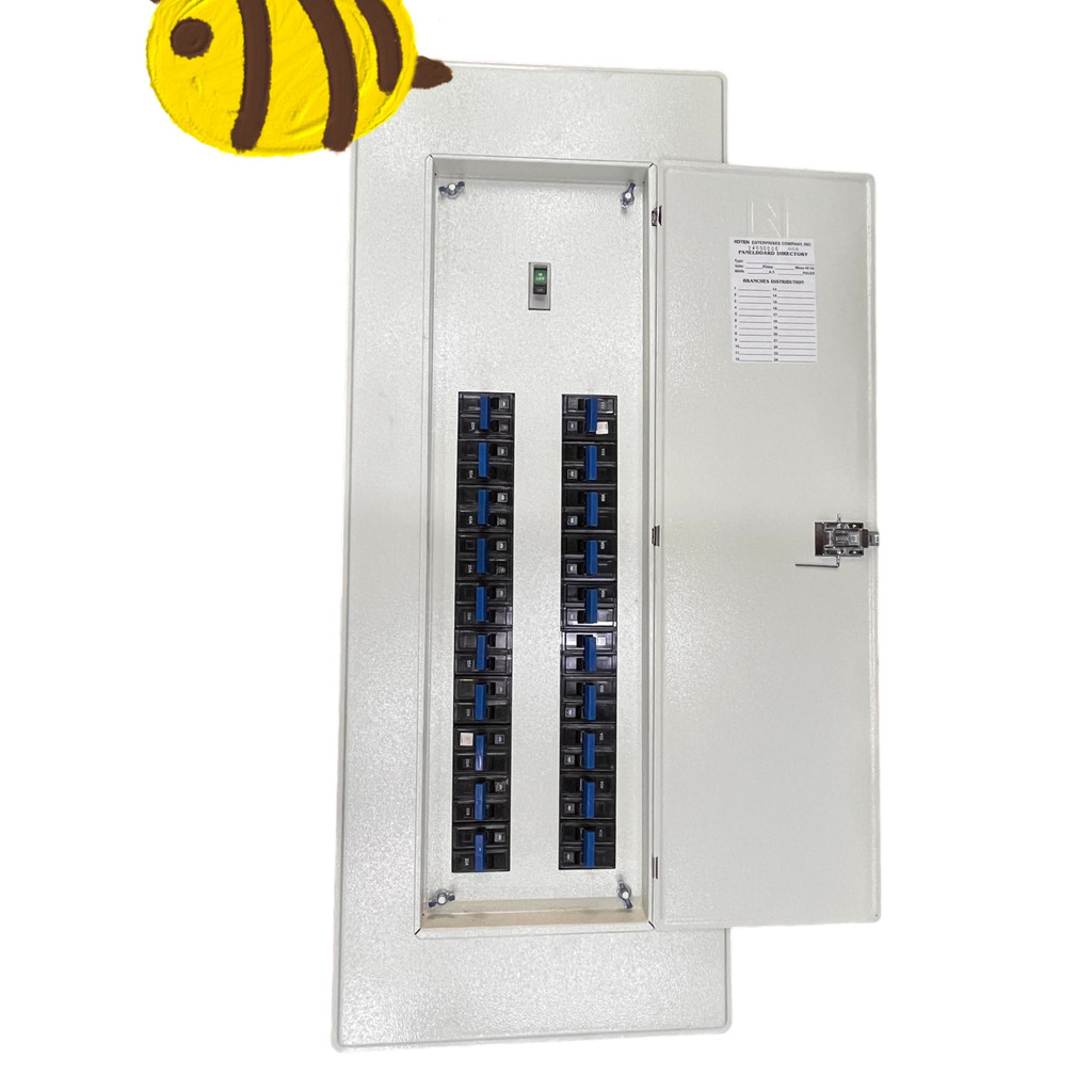 Koten Panel Board 125a 2pole 250sps Main 20 Branches 2 Pole Bolt On