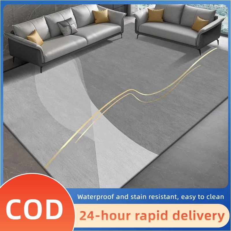 120x160 aesthetic carpet living room green black brown big size for ...
