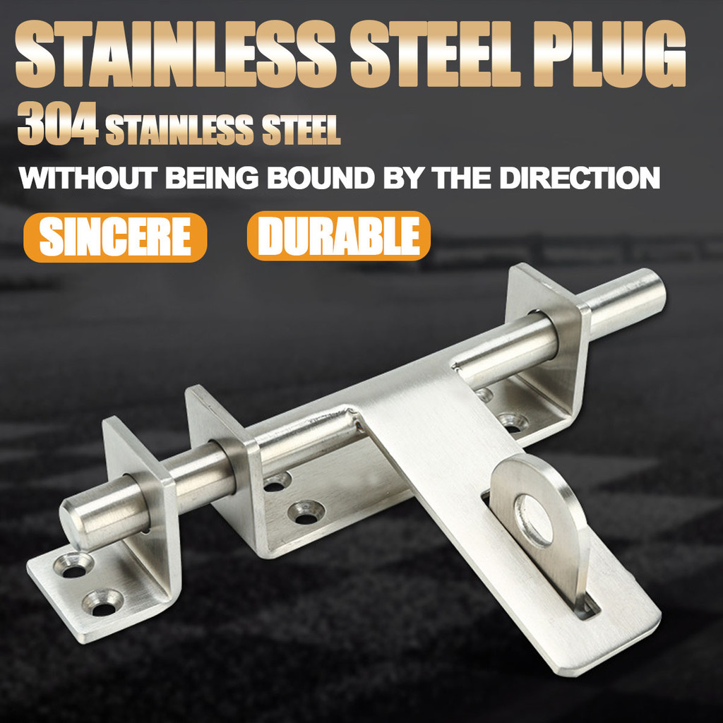 Sliding gate lock 304 Stainless Steel Hasp Lock Door Lock Heavy Duty ...