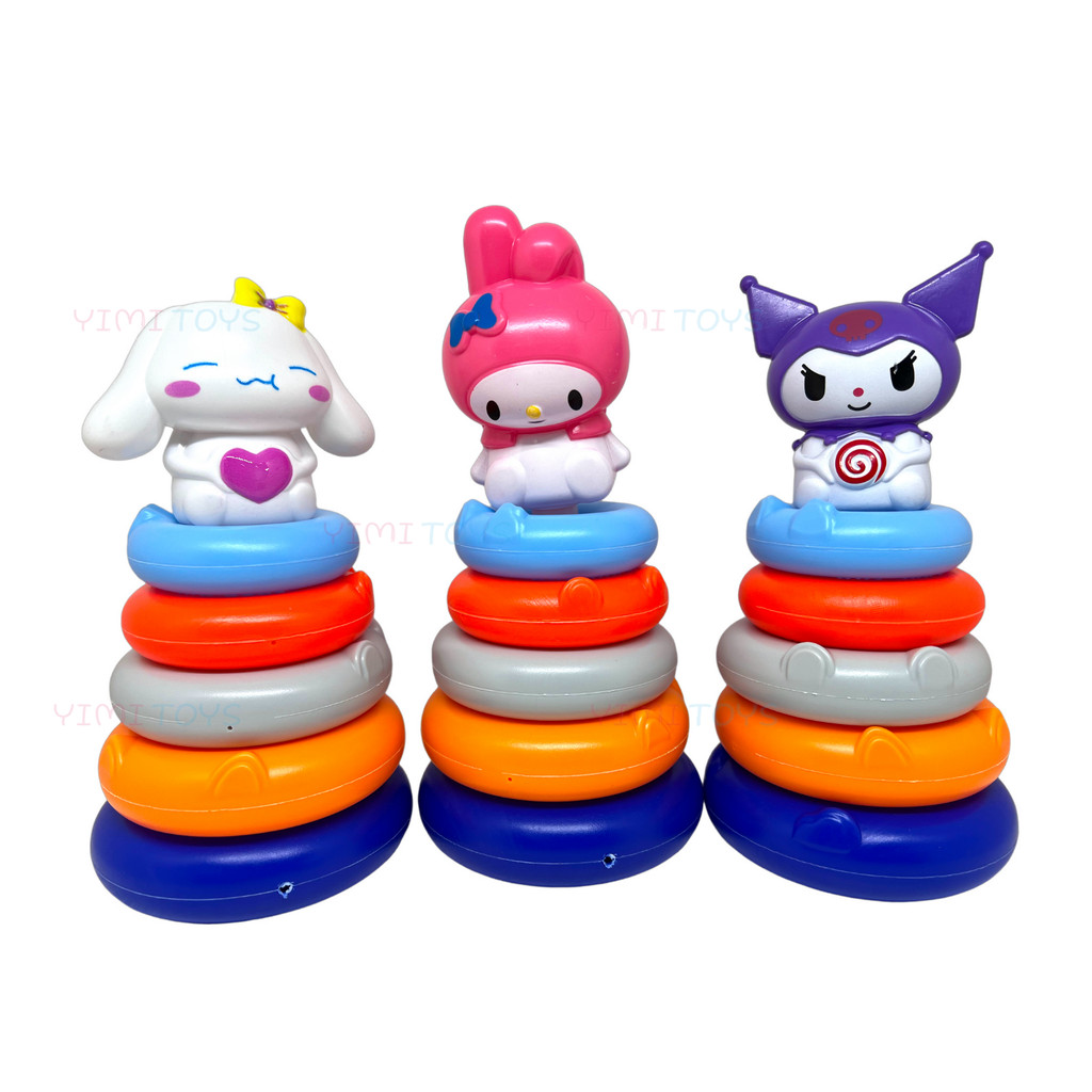 Sanrio Kuromi Melody Rainbow Circle Toys Children's Educational ...