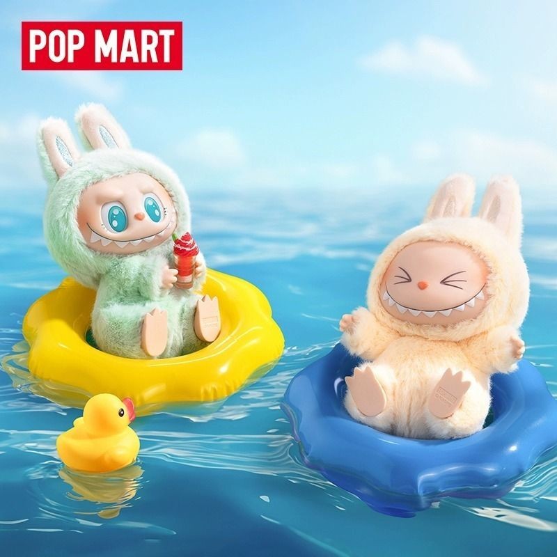 Popmart POPMART LABUBU LABUBU Sitting Party Series Vinyl Plush Mystery ...