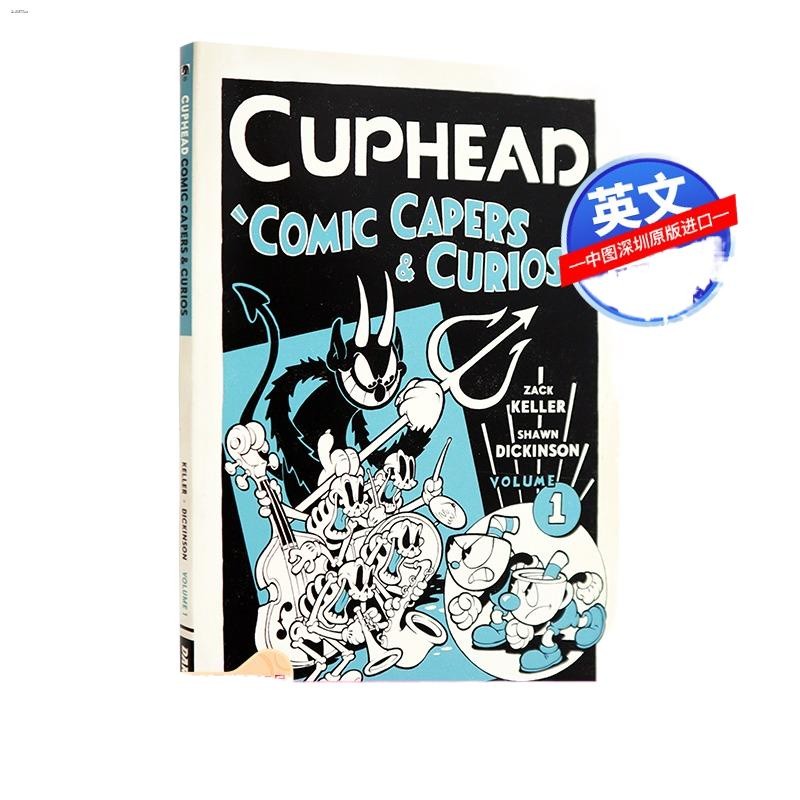 Pabrika☆English Original Cuphead Official Comic Book Cuphead Volume 1 ...