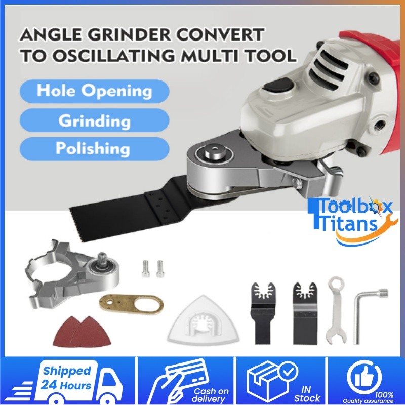 Oscillating Multi Tool Accessories Swing Saw Grooving Machine Adaptor ...