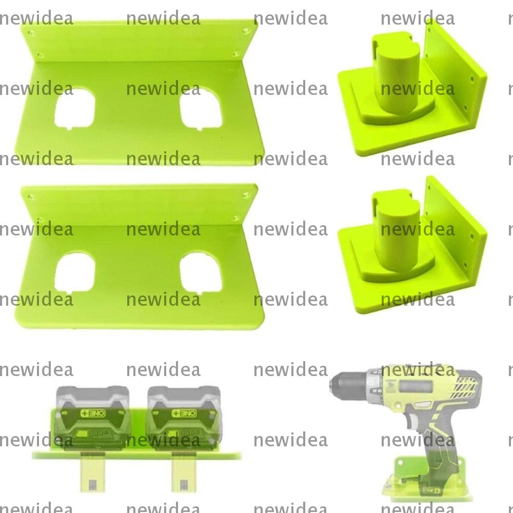 NEWIDEA Battery Holder Dock Fixed Li-ion Batteries Orgnization Tool ...