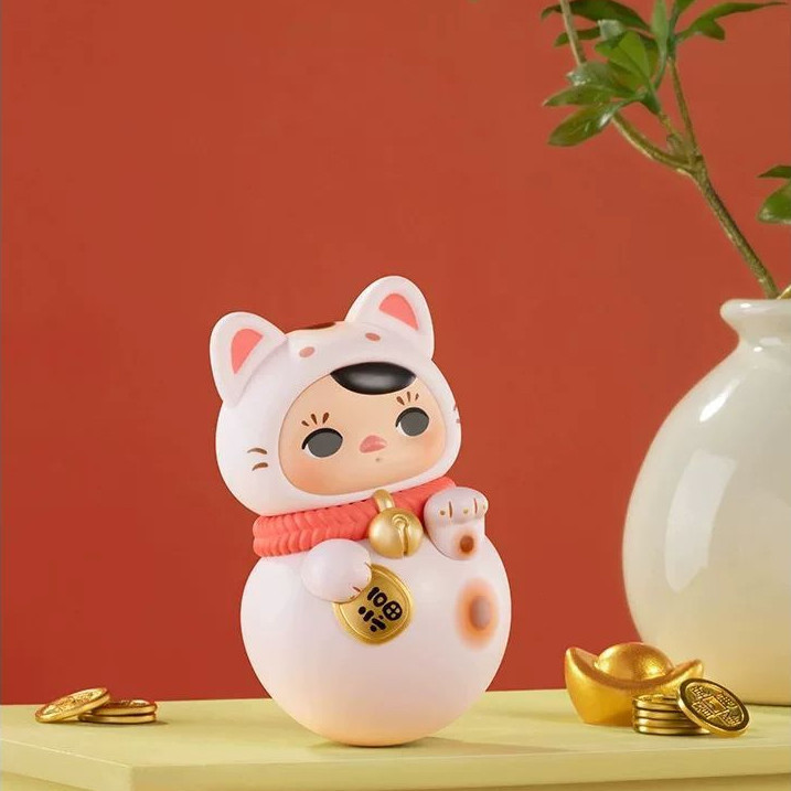 [Genuine] POPMART PUCKY Roly Poly Kitty Series Secret Hidden Figure ...
