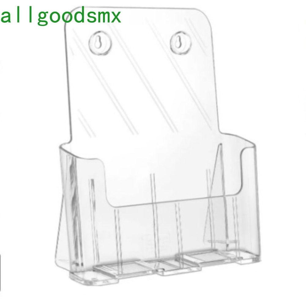 ALLGOODS Brochure Holder, A4 Size Clear Filing Magazine Rack ...