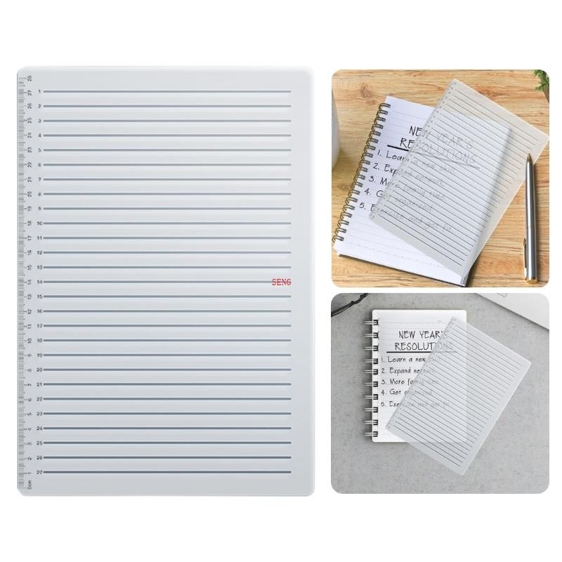 seng Straight Line Stencil Spacing Line Writing Guide Template Line ...