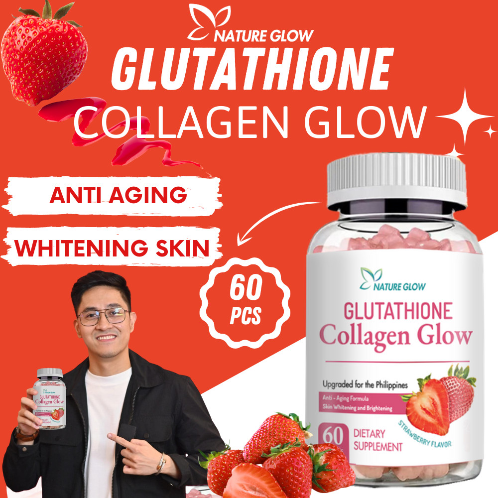 Nature Glow Glutathione Collagen Glow Anti-Aging Whitening Skin ...