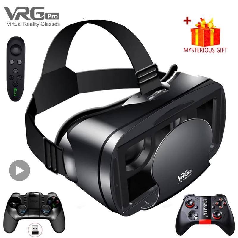 VRGPRO 3D VR Headset Smart Virtual Reality Glasses 7 inch Blu-ray ...