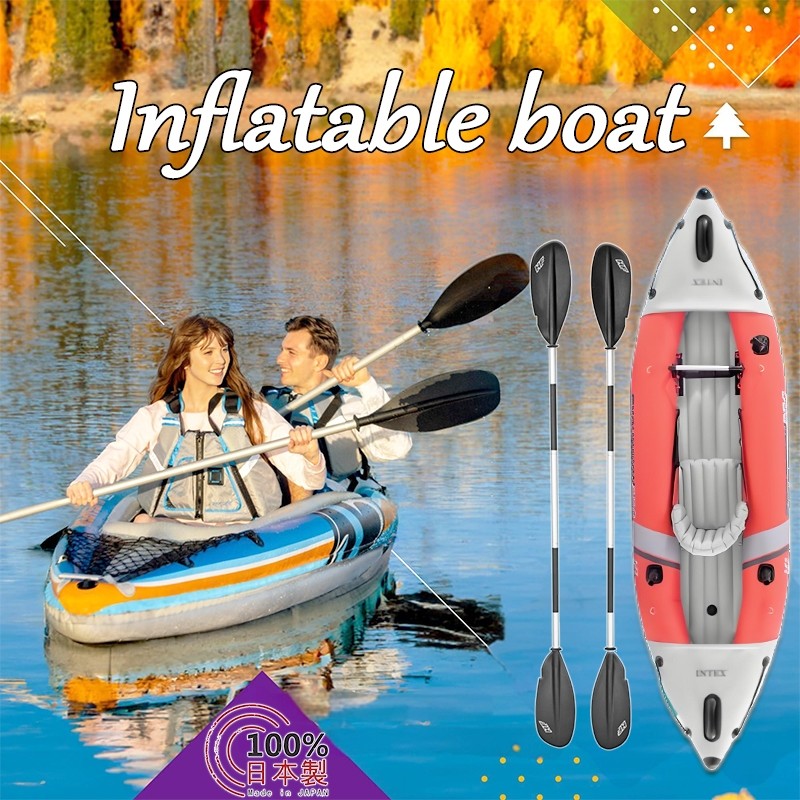 TOP 2/3 Person Inflatable Boat PVC Rubber Inflatable Boat Thick ...