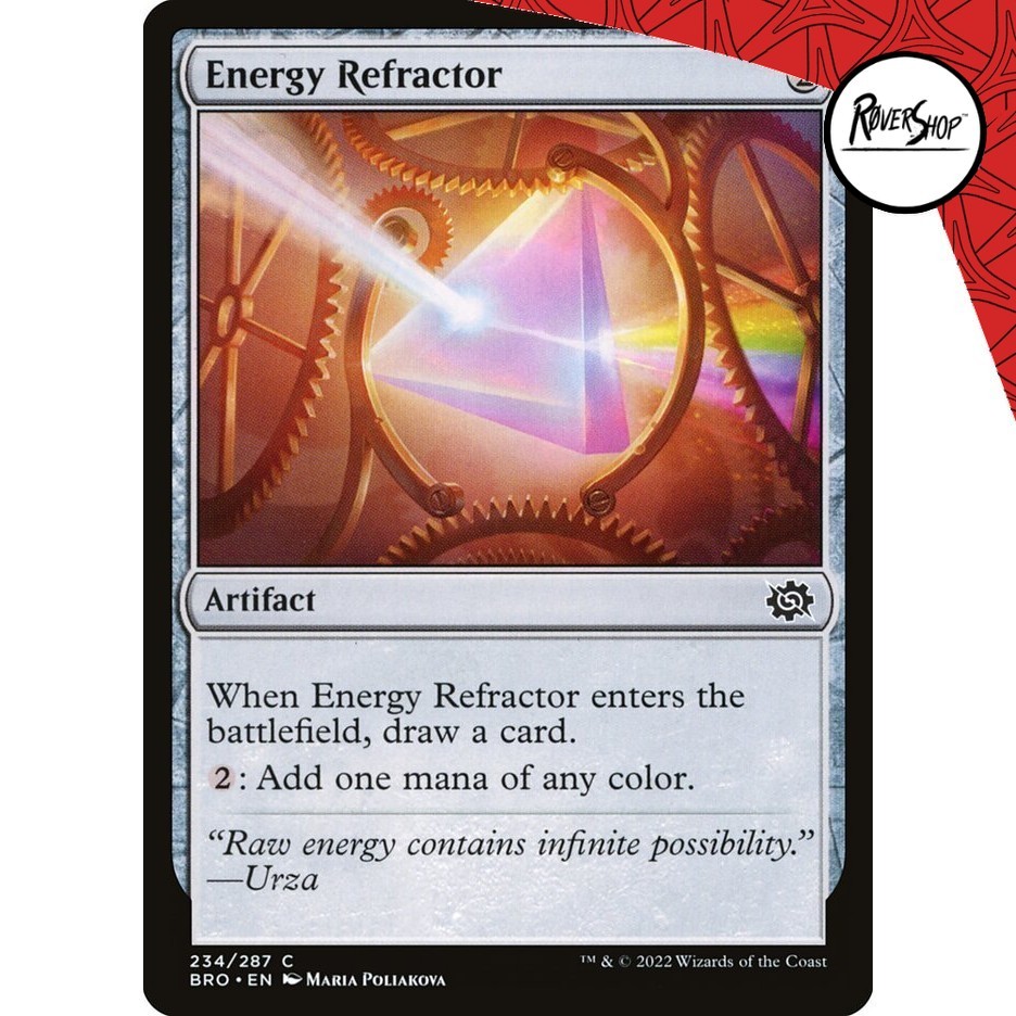 Magic The Gathering Card : Energy Refractor | Shopee Philippines