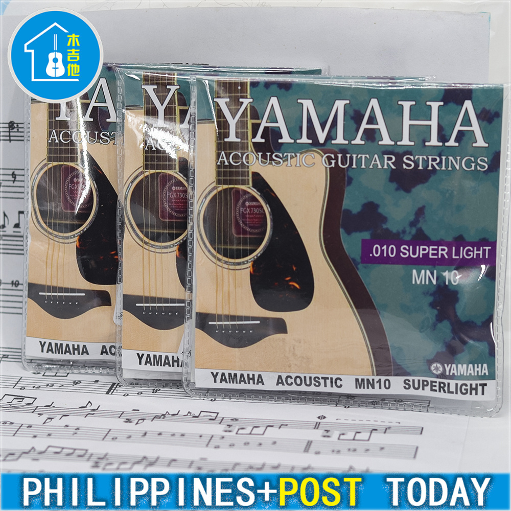 YAMAHA ACOUSTIC GUITAR STRING Super Light Gauge guitar GUITAR STRINGS ...