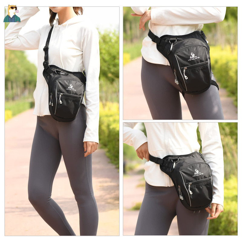 Motorcycle Leg Bag Drop Leg Bag for Men Women Multi-Function Thigh Bag ...