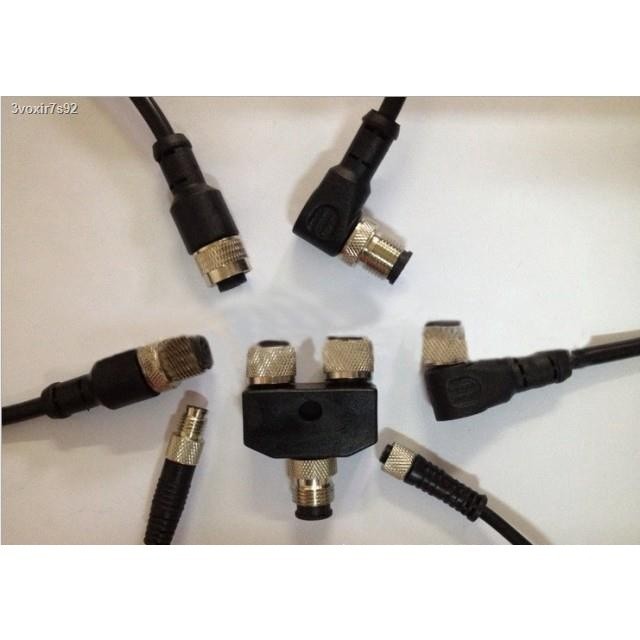 COD/m8 connector plug with line 3P4 pin 5 hole 6 core 8 pin sensor plug ...