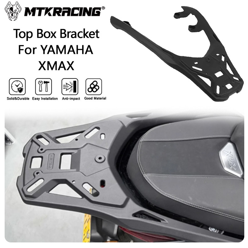 Top Box Bracket For YAMAHA XMAX 2017-2024 Motorcycle Rear Luggage Rack ...