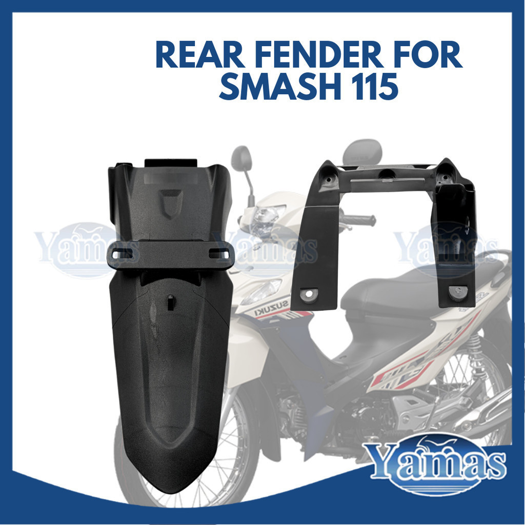 MOTORCYCLE REAR FENDER FOR SMASH 115 [YAMAS] | Shopee Philippines