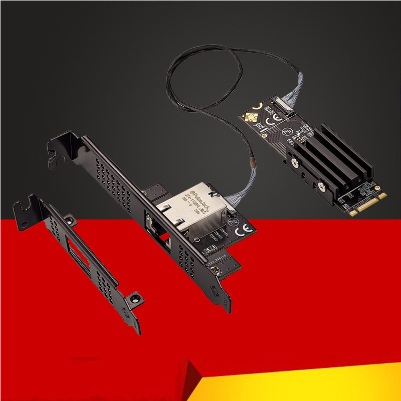 Marvell AQC113 Chip 2280 M.2 B+M Key to RJ45 Gigabit Ethernet Adapter ...