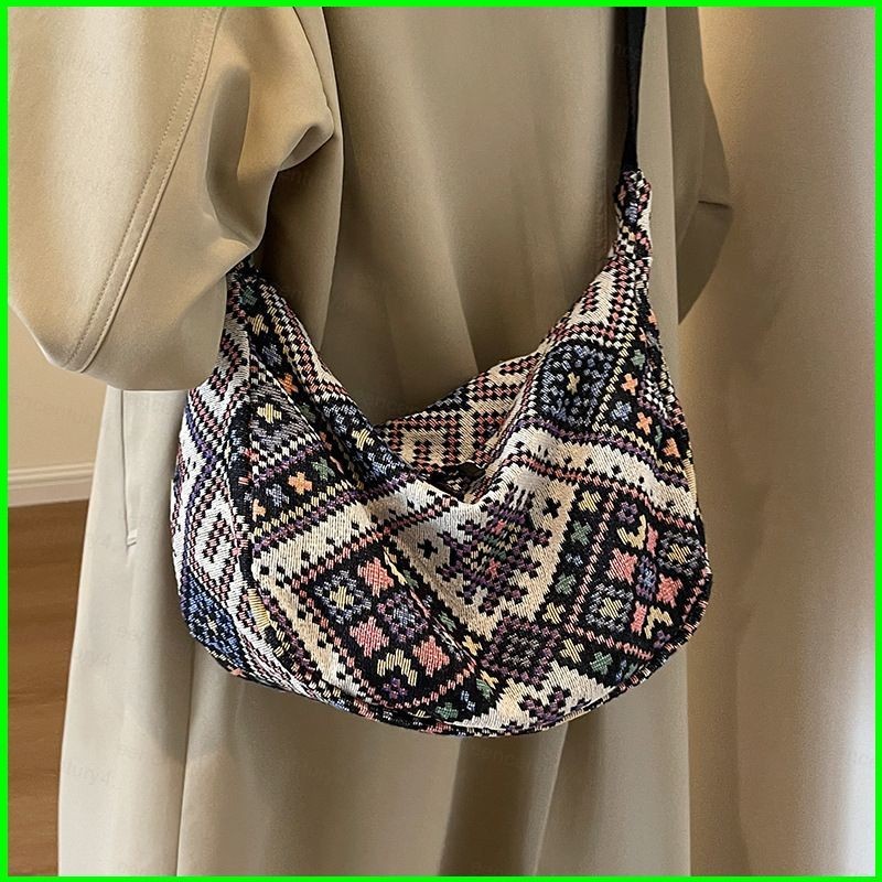 GC4 Casual Shoulder Bag Retro Dumpling Bag for Women Adjustable ...