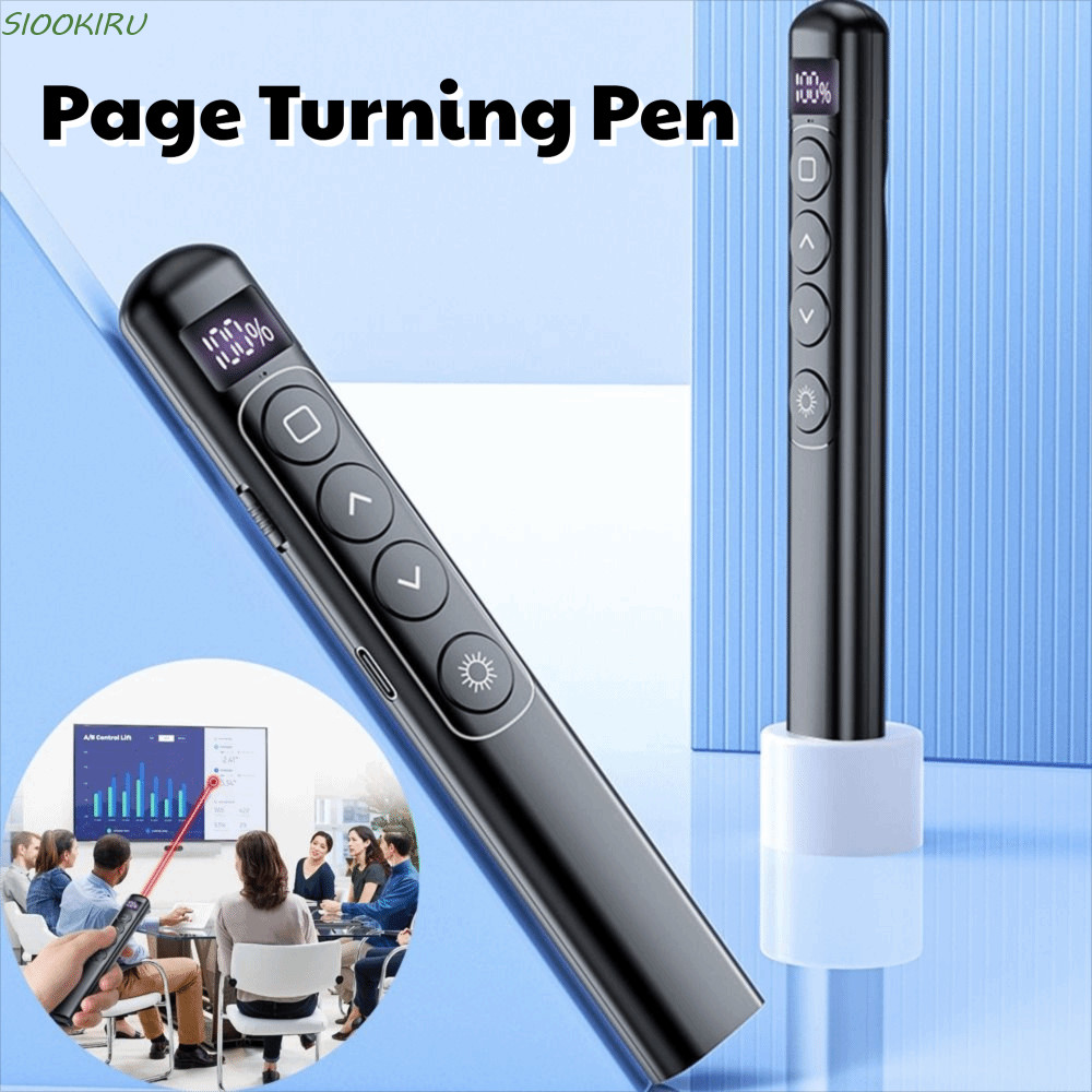 SIOOKIRU Laser Slide Pointer, LCD Display Sensitive Control Page ...