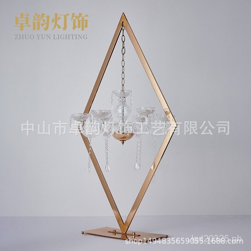 Carefully Selected Crystal Candle Holder Wedding Props Candle Holder ...