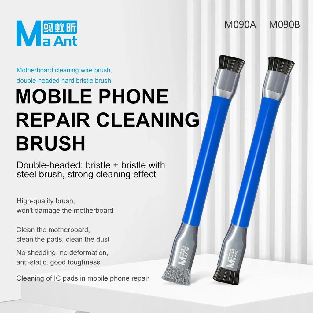 MAANT M090 Anti-Static Dual Head Motherboard Brush for Mobile Phone ...