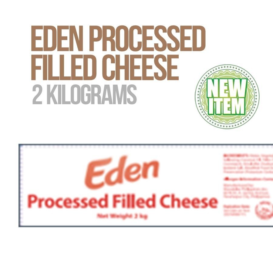 EDEN Processed Filled Cheese 2KILO PACK | Shopee Philippines